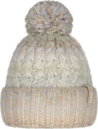 Barts Damen Strickm&uuml;tze Catbird gef&uuml;tterte Winterm&uuml;tze mit Bommel 3308 Light Brown 24