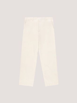 Circolo 1901 Trousers Wide in Twill Light Beige / 50