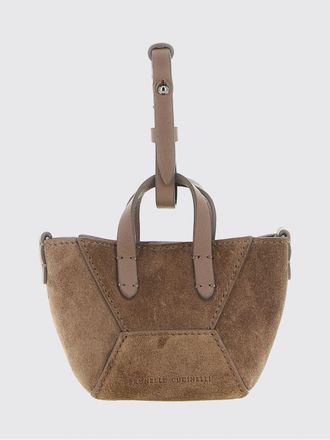 Brunello Cucinelli Sac BC Duo en daim