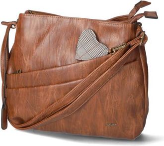 Rieker H1005, Sac à bandoulière Femmes, Marron, s