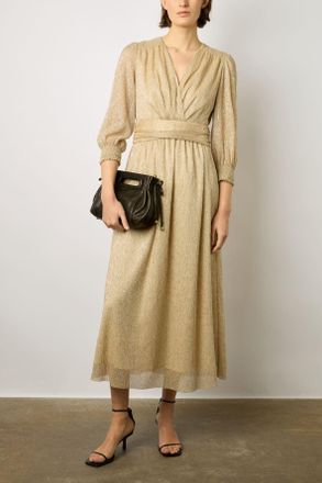 Gerard Darel Robe longue en lurex - ELLINE - Or