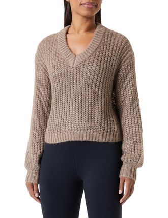 Vero Moda VMTHUNDER LS V-Neck Pullover GA BF