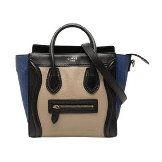 Celine Pre-owned Nano Luggage Tote - Femme - Pre-owned - Beige - Taille: ONE Size