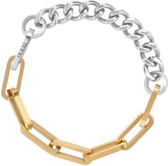 iXXXi Connect Bracelet Composite Argent, 17cm, Acier inoxydable, Pas de gemme