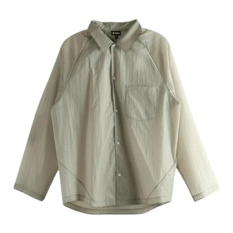 Goldwin Sheer Nylon Wind Shirt - - Shirts - Herren - Beige - 2XL