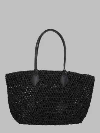 Vivienne Westwood Womens Tote Bag Alana Small Black Paper Handbags Hand