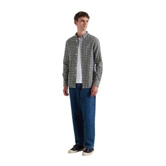 Farah Milners Hemd f&uuml;r Herren (Holzkohle-Mergel)