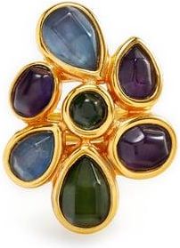 Goossens Bagues Cabochons en laiton