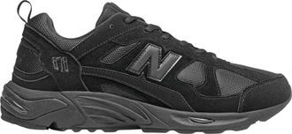New Balance 878 Sneaker f&uuml;r Herren, Wildleder (Dreifaches Schwarz)