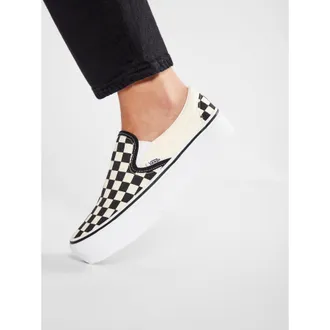 Vans Sneakers aus Stoff Vans Classic Slip-On P VN00018EBWW Wei&szlig;