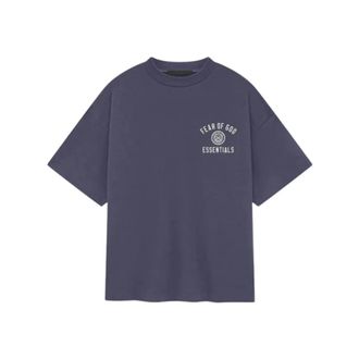 Fear of God Essentials Jersey Crewneck T-Shirt - - Tops - Herren - Grau - M