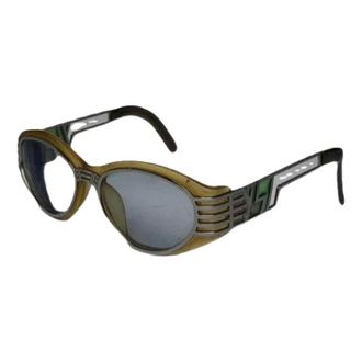 Saint Laurent Lunettes de soleil en m&eacute;tal Pre-owned - Femme - Pre-owned - Multicolore - Taille: ONE Size