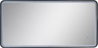 Paco Home Lampe Spiegel Badspiegel mit Beleuchtung Badezimmer Indirekte Beleuchtung Deko Bad IP44 Touch-Schalter, Lampenart: Rechteckig (120x60cm), Farbe:Typ 10