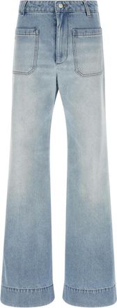 Victoria Beckham Damen, Jeans, Blau, W30Gr&ouml;&szlig;e
