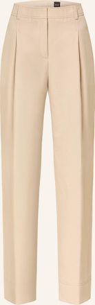 HUGO BOSS Marlenehose Tansolina beige