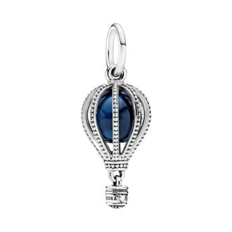 Pandora Hei&szlig;luftballon Reise-Charm - - Accessories - Damen - Grau - ONE SIZE