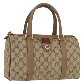 Gucci Pre-owned Vintage Boston Bag - - Pre-owned - Damen - Beige - ONE SIZE