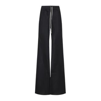 Rick Owens Femme, Pantalons, Noir, Taille: 38 FR Drawstring Bias Pants
