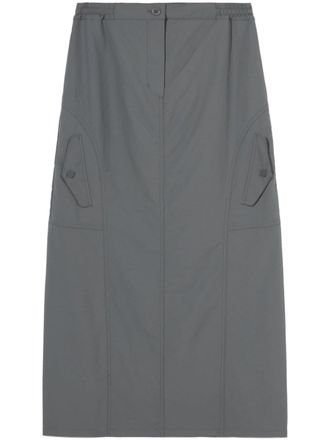 B+ab jupe cargo à taille haute - Gris