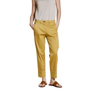 Mason's Femme, Pantalons, Jaune, Taille: 32 FR New York Carrot Chino Pants