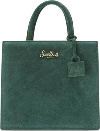 MC2 Saint Barth Femme, Sacs, Vert, Taille: ONE Size Tote Bags