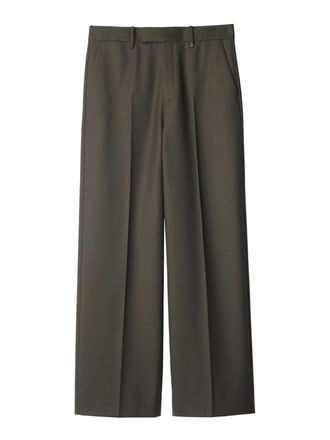 Burberry Pantalon Couturier - Gris