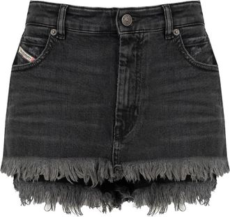 Diesel De-Matt Shorts - - Shorts - Damen - Schwarzk - W32