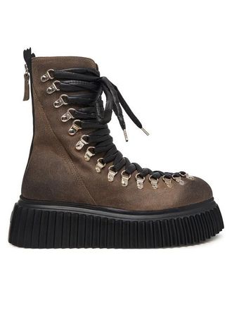 AGL Schn&uuml;rschuhe Dromo D751501PGK Braun