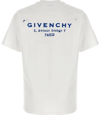 Givenchy Logo Print T-shirt - White