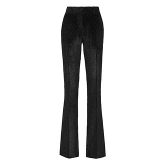 Philipp Plein Flare Hosen - - Trousers - Damen - Schwarzk - M