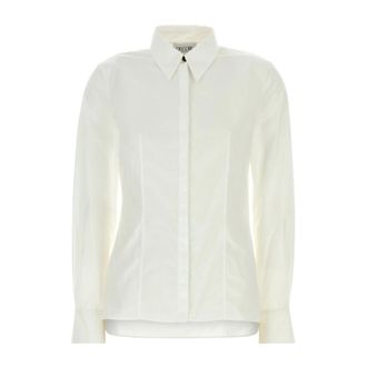 Del Core Figurbetontes Hemd - - Blouses & Shirts - Damen - Wei&szlig; - XS