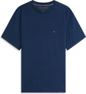 Tommy Hilfiger T-Shirt mit gro&szlig;em Logo-Flag auf R&uuml;ckenseite, Relaxed Fit in