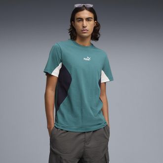 Puma T-shirt Essentials Block Homme, V&ecirc;tements, Vert, XXL