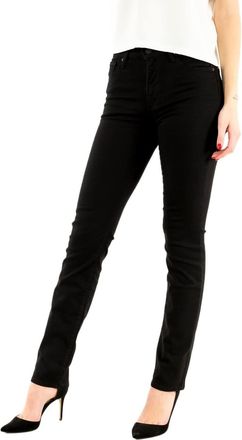 Levi's Damen 724 High Rise Straight Jean, Night Is Black, 27W / 30L