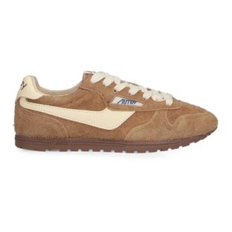 Autry Windspin Low - Femme - Chaussures - Beige - Taille: 38 EU