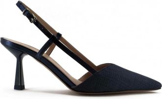 Roberto Festa Milano Femme, Chaussures, Bleu, Taille: 35 EU Leonias Slingback