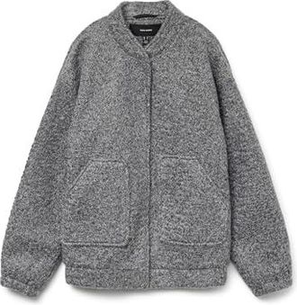 Vero Moda Veste Bomber VMAMBER Vestes Medium Grey Melange M Medium Grey Melange M