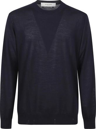 Golden Goose Homme, Pulls, Bleu, Taille: S Regular Knit Crew Neck