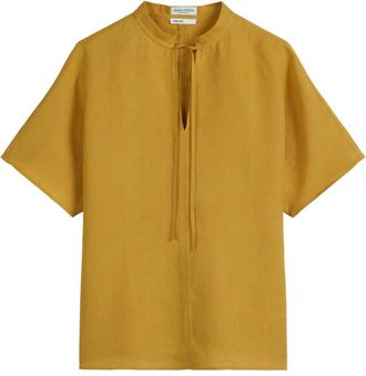 Marc O'Polo Damen, Blusen & Hemden, Gelb, XSGröße