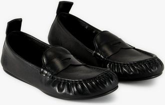 Acne Studios Mocassins unis en cuir