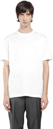 Giorgio Armani Cotton Interlock Short Sleeve T-Shirt