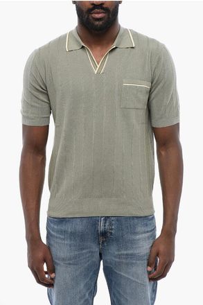 Altea Ribbed Knit Polo size Xxl