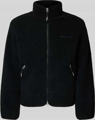 Jack & Jones Teddyjacke mit Label-Stitching Modell NORREBRO
