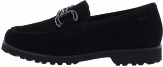 Sioux Damen Meredith Penny Loafer, Schwarz, 36.5 EU Weit