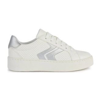 Geox Wei&szlig;e Skyely Sneakers f&uuml;r Frauen - - Shoes - Damen - Wei&szlig; - 40 EU
