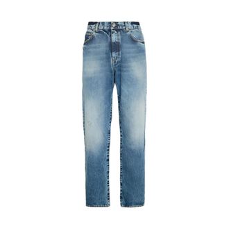 Family Fir$t Milano Gerades Jeans - - Jeans - Herren - Blau - XS