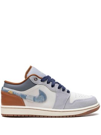 Nike Jordan baskets Air Jordan 1 Repared Denim - Blanc