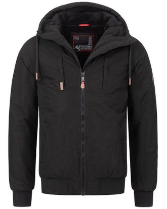 Alessandro Salvarini Winterjacke ASWeighty mit weichem Teddyfell innen