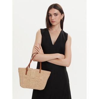 Tory Burch Handtasche Tory Burch Ella 183825 Hellbeige