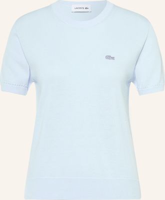 Lacoste Strickshirt blau
